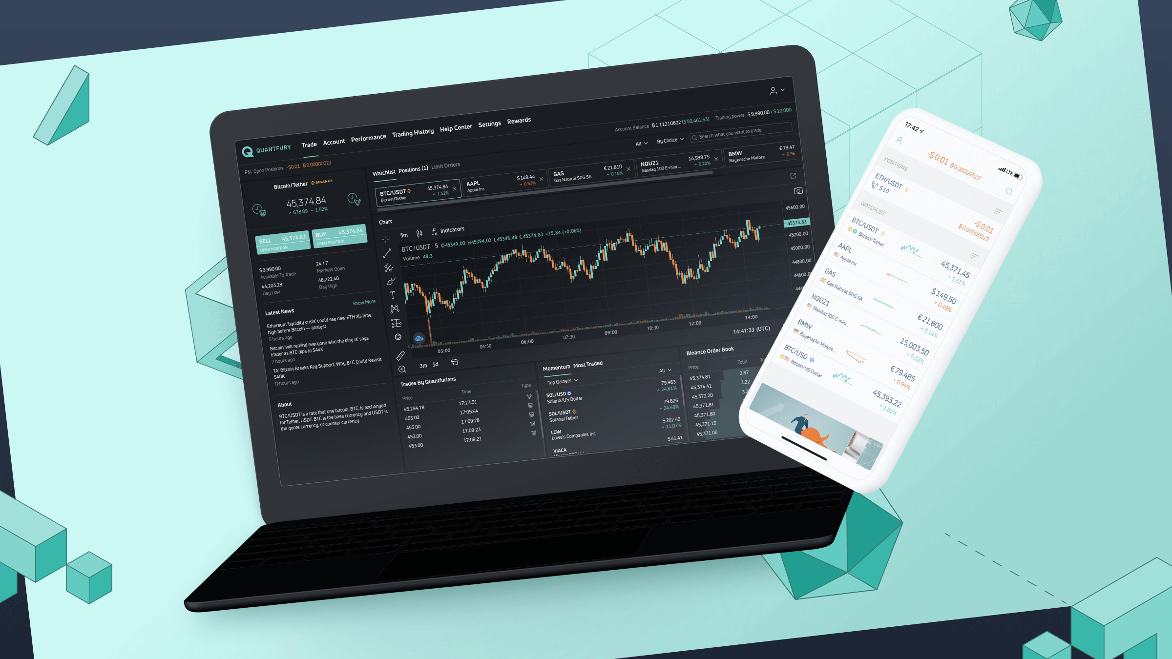 Quantfury | A Sua Corretora Global